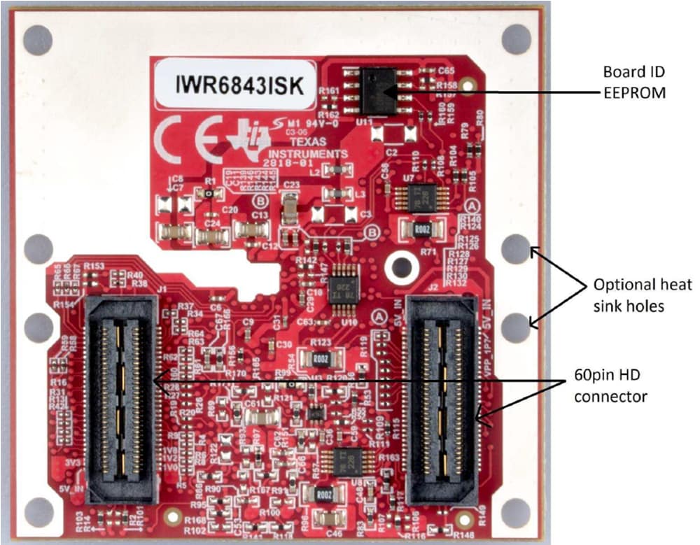 德州仪器IWR6843ISK毫米波传感器评估套件的介绍、特性、及应用 - 华强商城