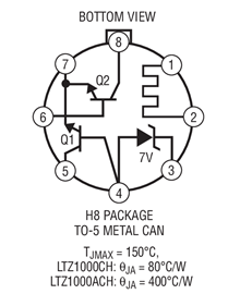 LTZ1000 数据手册-pdf中文资料-产品介绍及应用电路 - 华强商城